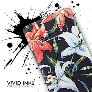 DesignSkinz Tropical Summer Floral v3 Protective Vinyl Decal Wrap Skin Cover Compatible with The Samsung Galaxy S20 (Screen Trim & Back Glass Skin)