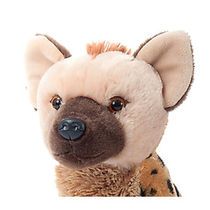 The Petting Zoo Hyena Stuffed Animal, Gifts for Kids, Wild Onez Zoo Animals, Hyena Plush Toy 12 inches
