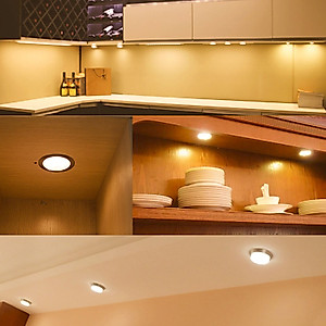 LEKE G8 Bulb Warm White 3W G8 LED Bulb Equivalent to G8 Halogen Bulb 20W-25W Dimmable G8 Light Bulb 3000k, AC 110v/120v/130v(6 Pack)