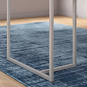 Bush Business Furniture Office by Kathy Ireland Method L Shaped Desk with 30W Return and Mobile File Cabinet, 72W, White