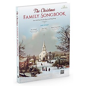 The Christmas Family Songbook: Over 100 Favorites for Piano and Sing-Along (Piano/Vocal/Guitar), Hardcover Book & DVD-ROM