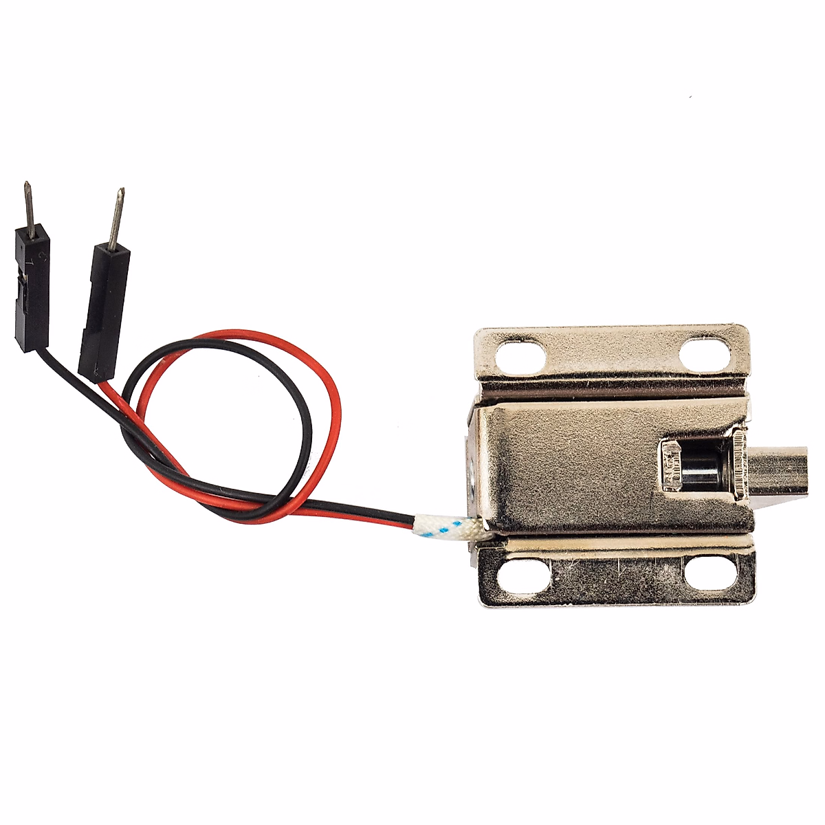 risingsaplings 2pcs DC 12V Current 0.4A Current Mini Electromagnetic Electric Drawer Lock Solenoid Control Lock for Door Access Cabinet Lock Farm School Hotel Design Slim Tongue 27X29X18(mm)