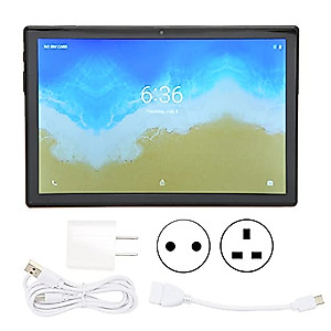 10.1in Tablet PC,FHD Screen Android Tablet,Octa Core Chip 4G RAM 128G ROM Tablet, Dual SIM Dual Standby 7000mAh Battery Tablet,Tablet with Dual Speakers(Gold)