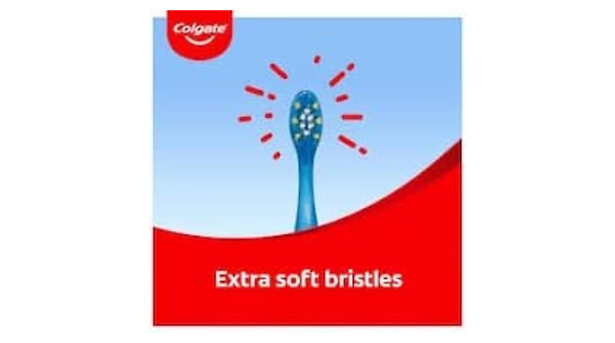 Colgate Bluey Kids Toothbrush Pack for Ages 2-5 | Gentle & Fun