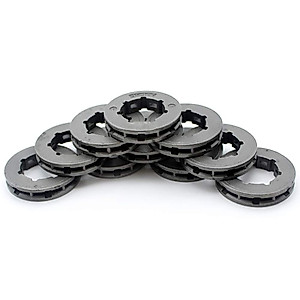 Corolado Spare Parts, 10P .404"-7T Rim Sprocket for Jonsered 2063 2065 2071 2163 2165 2171 Cs2166 Cs2172 Husqvarna 2101 3120 394 395 385 390 Chainsaw