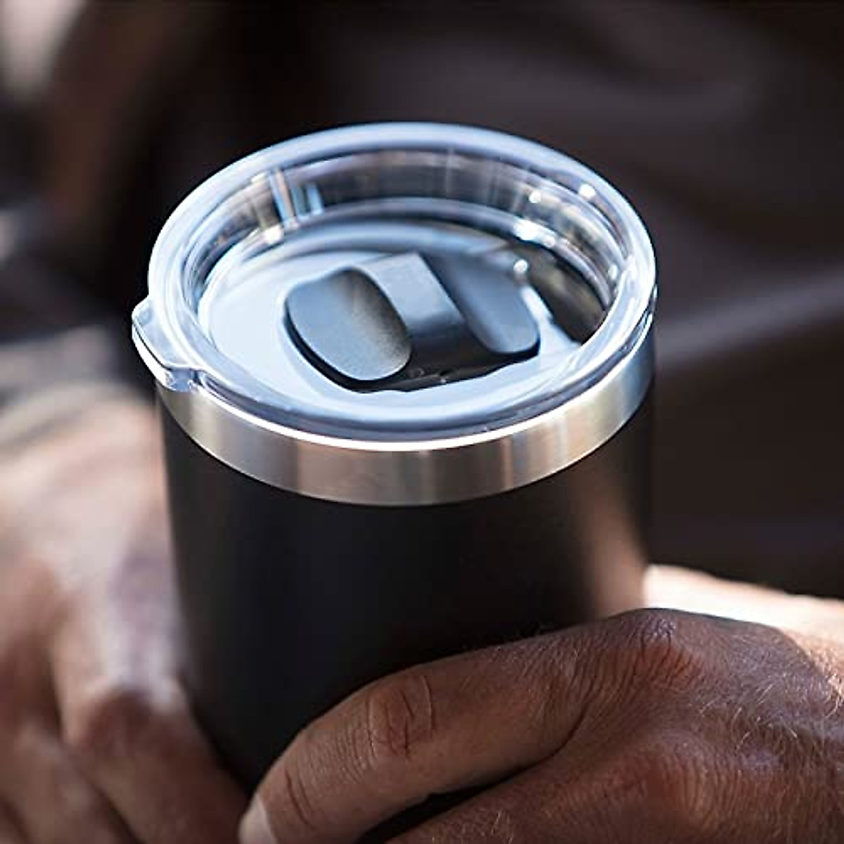 6PCS Magnetic Slider Replacement, Ospvcwk Upgrade Lid Magnetic Slider Magslider, Perfectly Compatible with YETI Magnetic Lids 10oz, 14oz, 16oz, 20oz, 26oz, 30oz (Black Orange Green Pink White Purple)