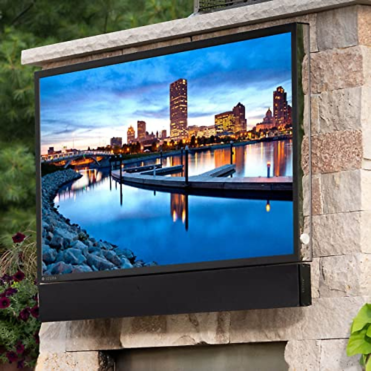 Seura Full Sun Series 85-Inch 4K UHD HDR Weatherproof LED Outdoor TV, UB4-85