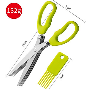 BCQLI,Shredder Scissors,Designed To Cut Print Into Scraps That Can't be Read,Play a Role in Decompression