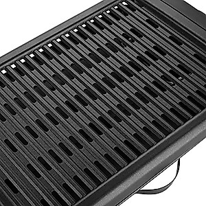 Tayama TG-868XL Smokeless Non-Stick Indoor Electric Grill, Extra Large, Black