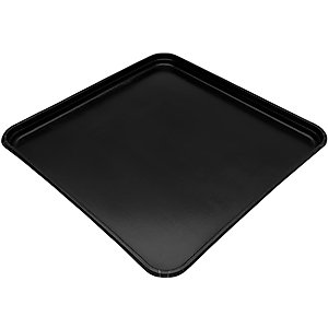 OvenGem PTFE Warming Basket (Most Rigid Black) - Rapid Cook Oven Basket - Cooking Basket - Cooking Tray - TurboChef, MerryChef, ACP, Ovention, Lainox - PATENTED (1, 15.50" x 15.50" x 0.50"(H))