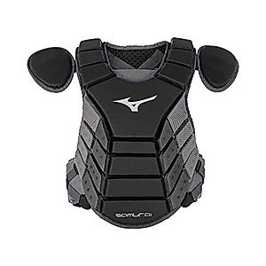 Mizuno Samurai Adult Baseball Boxed Catcher's Gear Set , Black-Grey, 15" Men's Adult