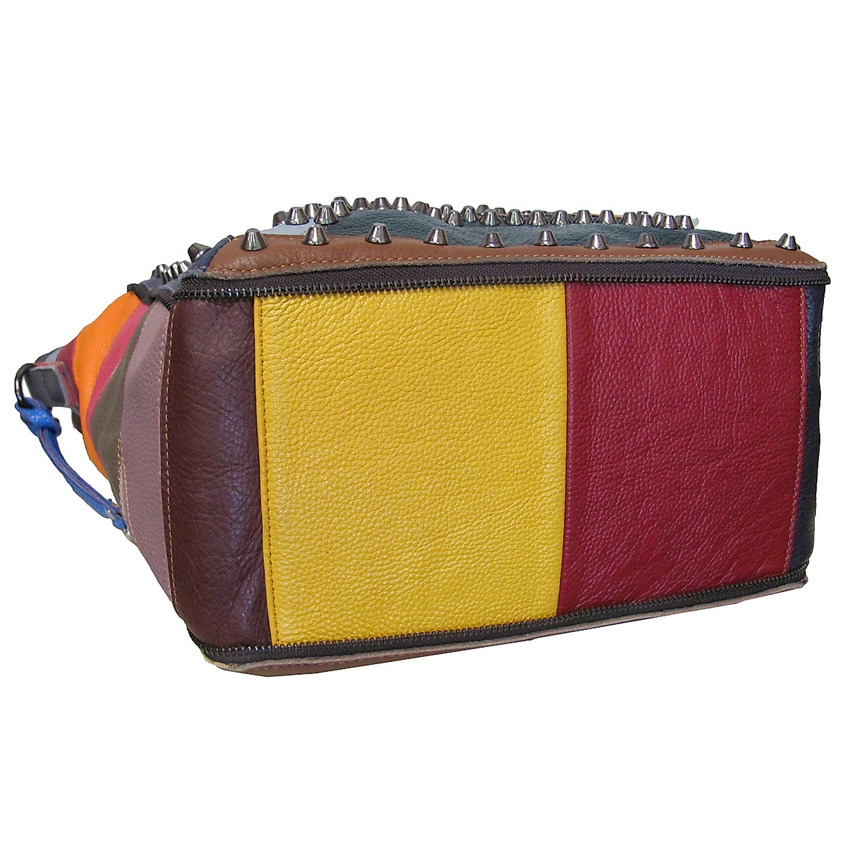 Amerileather QMetal Crossbones (Rainbow)