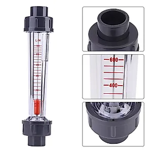 Meter Tube Type Flowmeter Water Flowmeter, LZS-15D Model, Measure Level 100-1000L/H, Fit for DN15(1/2") Tube, Widely Used in Water Industrial Field (Peak Value Not Measured)