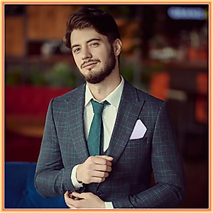 Leinuosen White Cotton Handkerchiefs for Men Classic Hankies Pocket Square Towel Small Size for Tie Dye Girl Boy Tea Parties(8.3 x 8.3 Inch, 50 Pcs)