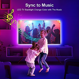 Nexillumi LED Lights for TV 60-75 Inch