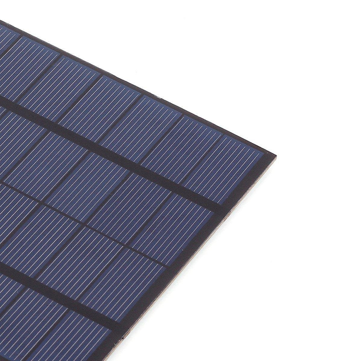 NUZAMAS 3W 12V 250ma Mini Solar Panel Module Solar System Cell Outdoor Camping Battery Charger DIY Parts