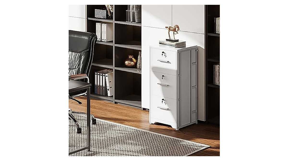 AODK Fully Assembled Filing Cabinet for Home Office