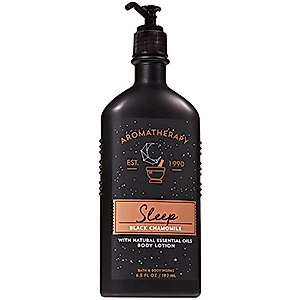 Bath and Body Works Aromatherapy Black Chamomile Sleep Body Lotion, 6.5 oz. (1 Pack)