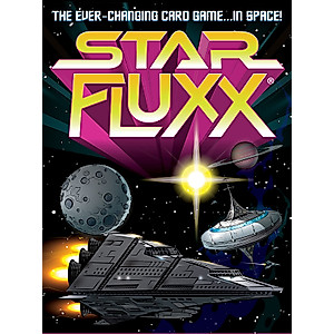 Looney Labs Star Fluxx Card Game - Space-Themed Humor for 2-6 Players