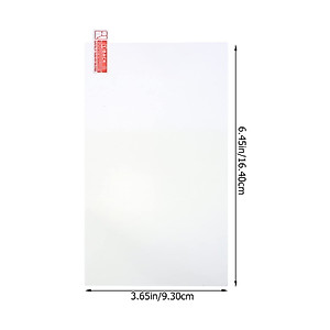EXCEART 2pcs Film Game Accessories Glass Film Gaming Stand Entertainment Screen Protector Glass Screen Film Display Screen Protector Tempered Film Tempered Glass Game Console