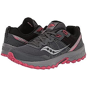Saucony Women's Excursion TR14 Running Shoe, Charcoal/Coral, 10 W US