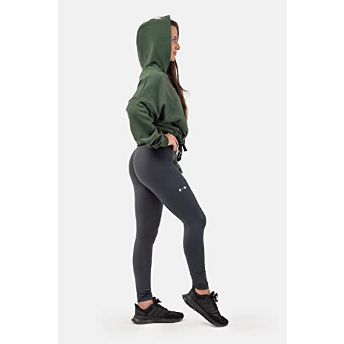 NEBBIA Classic High-Waist Performance Leggings 403 Dark Gray