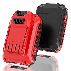 2 Pack 4.0Ah Lithium-ion Replacement Batteries Compatible with Craftsman 20V Battery CMCB202 CMCB205 CMCB204 CMCB206 CMCB201 Craftsman MAX V20 Series Tools