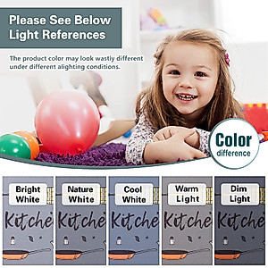 Carvapet 2 Pieces Non-Slip Kitchen Rug TPR Non-Skid Backing Mat for Doorway Bathroom Runner Rug Set, Grey Kitchen Design (17"x48"+17"x24")