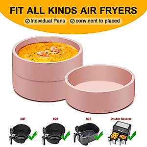 Silicone Microwave Egg Cooker, 3 Pack Air Fryer Egg Molds Eggwich Maker, Individual Egg Cups for Sandwiches Breakfast