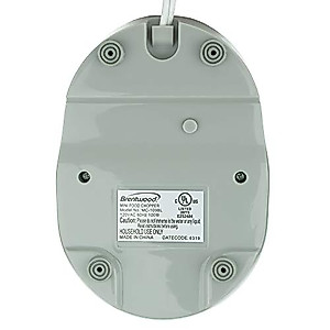 Brentwood MC-109BL Appliances 1.5-Cup Mini Food Chopper (Blue)