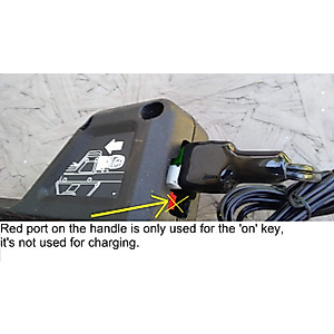 EfficientV 36V Replacement Charger for Black Decker ETPCA-P360080U 90547460/90604959 Lawnmower Models SPCM1936 CM1936 CM1836 RB3612 RB3610