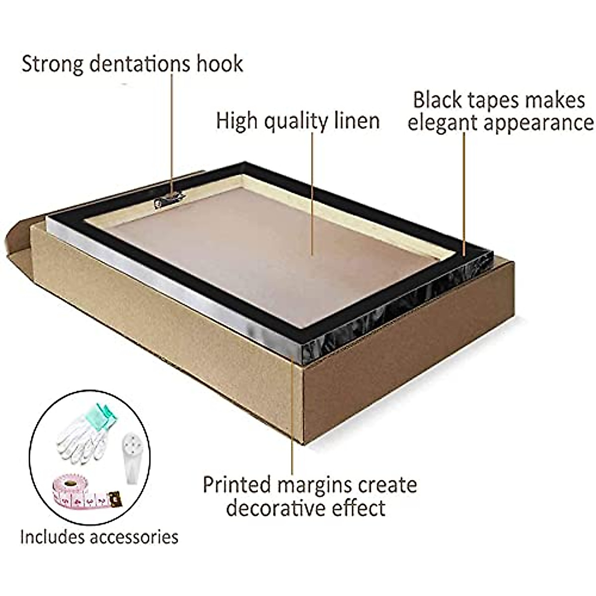 KEJPU Canvas Wall Art The Man In The Arena Metal Print,Theodore Roosevelt Quote Artwork Painting for Modern Living Room Office Decor Framed Ready to Hang 12''x18''