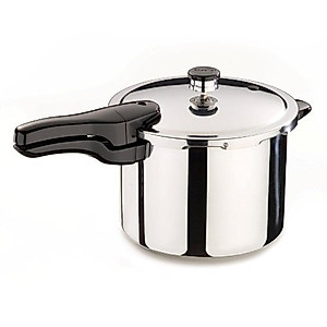 Premium Pressure Cooker Presto Stainless Steel Power Best Rice and Food Pot 6 Qt