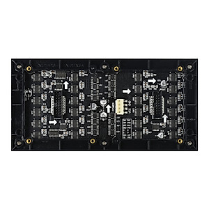 LED Matrix Panel 64x32 Compatible with Arduino Raspberry Pi ESP32, 3mm Pitch 2048 Dots RGB LEDs Module Bare Screen, Allow The Display of animations of Colorful Text Images (192mm×96mm)