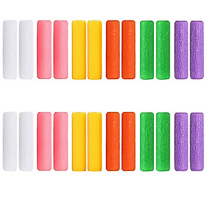 KISEER 24 Pcs Colorful Orthodontic Aligner Chewies for Aligner Chompers Aligner Trays Seaters, 6 Color