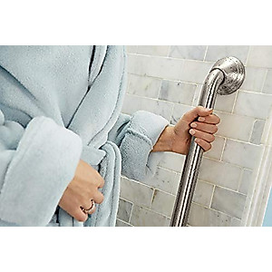 Moen LR8724D3GBN Home Care 24-Inch Grab Bar, Brushed Nickel