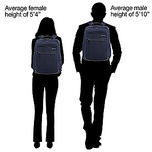 Travelpro Crew Executive Choice 3 Large Backpack Fits Up to 15.6 Laptops and Tablets, USB a and C Ports, Men and Women, Jet Black