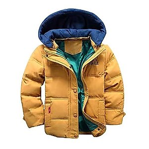 Girls Little Long Quilted Padded Light Puffer Coat Fleece Snowsuit Outerwear Bear Cardigan Kids Winter Coat Outerwear
