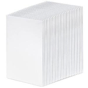 24-Pack Blank Notebooks for Kids, A5 White Notebooks for Writing Stories, Journaling, Scrapbooking, Sketching, Drawing, Travel-Journaling, and Recipes (5.5x8.5 in)