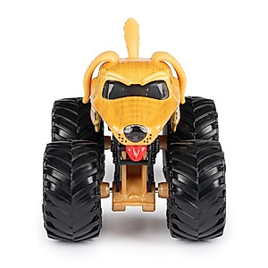 Monster Jam 2023 Spin Master 1:64 Diecast Truck Series 31 Ruff Crowd Monster Mutt Golden