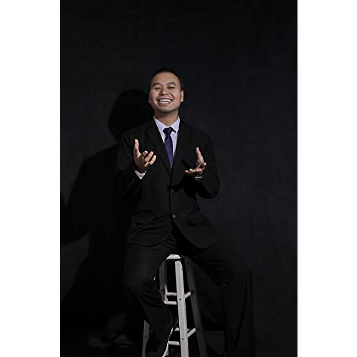 Kate 5ft×7ft Solid Black Backdrop Portrait Background for Photography Studio