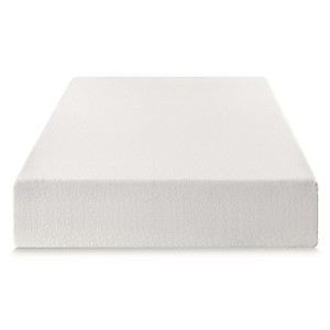 Best Price Mattress 14" Signature Green Tea Memory Foam Mattress, Cal King, White