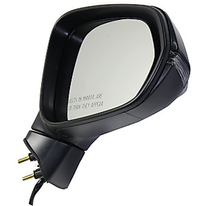 Kool Vue Driver & Passenger Side Power Heated Mirrors for Lexus RX350 2016-2019 Manual Fold With Signal Light & Memory Paintable Canada Built Vehicle