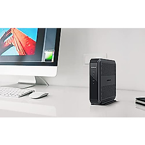 HUMAX HGD310 - DOCSIS 3.1 Cable Modem, Pairs with Any WiFi Router or Mesh WiFi, Approved for COX & Xfinity & Spectrum, Black, Max Internet Speed Plan 2000 Mbps