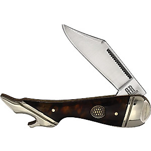 Rough Ryder Leg Knife Imitation Tortoise RR2451