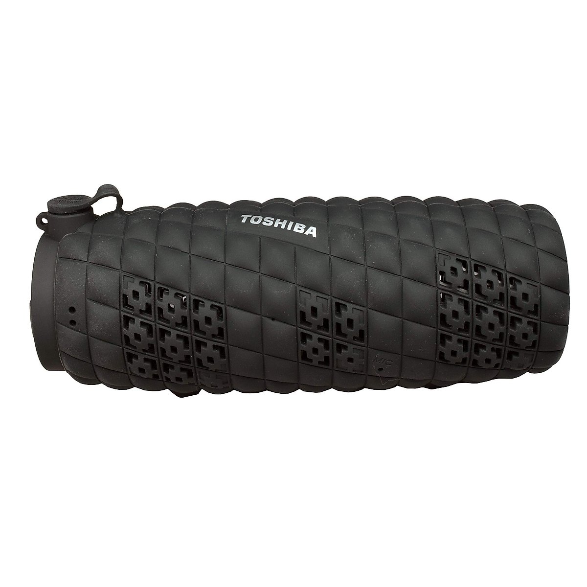 Toshiba Bluetooth Speaker | Wireless Speaker with Bluetooth Tech | 15 Hour Battery Life | Built in Microphone | Portable Speaker w/Deep Base Tech is Waterproof, Shockproof & Sandproof | TY-WSP80(K)