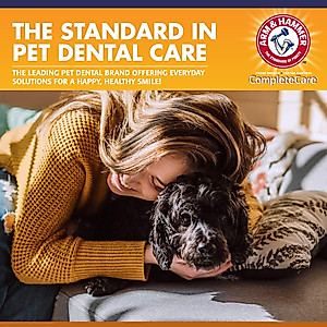 Arm & Hammer for Pets Complete Care Puppy Dental Kit | Includes 2.5 oz Dog Toothpaste in Peanut Butter Flavor, Small Dog Toothbrush for Small Dogs and Puppies, and Microfiber Finger Brush