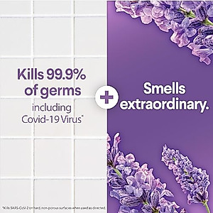 Clorox Scentiva Disinfecting Multi-Surface Cleaner, Lavender and Jasmine, 32 Fl Oz (Pack May Vary)