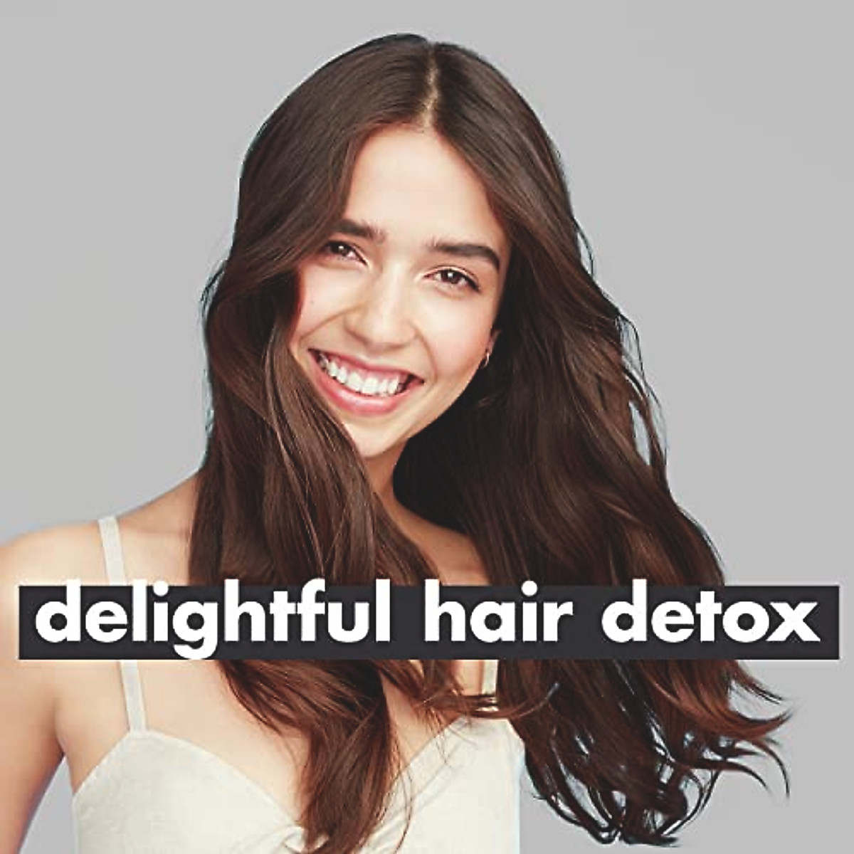 Love Beauty and Planet Delightful Detox Daily Clarifying Sulfate-Free Shampoo Charcoal and Bergamot Cleansed Hair Care Silicone-free, Paraben-free, Vegan Shampoo 32.3 oz