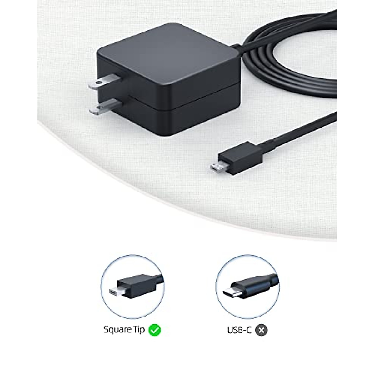 24W Charger Fit for Asus Chromebook C100P C100PA C100 C201P C201 C201PA Laptop Power Supply Adapter Cord